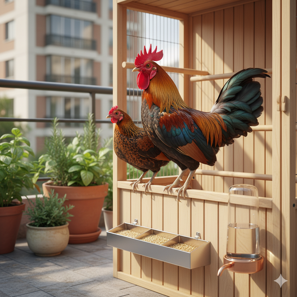 Como Criar Galo e Galinha Garnizé em Pequenos Espaços - Guia do Piscicultor